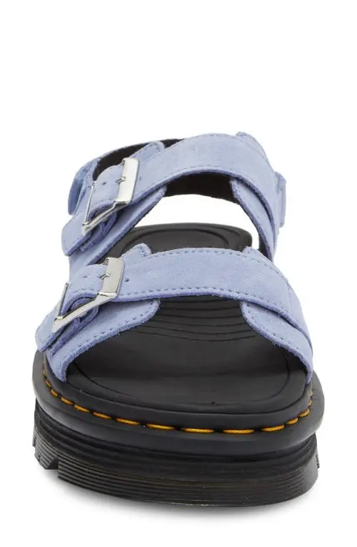 Dr. Martens Suede Sandals - Cornflower