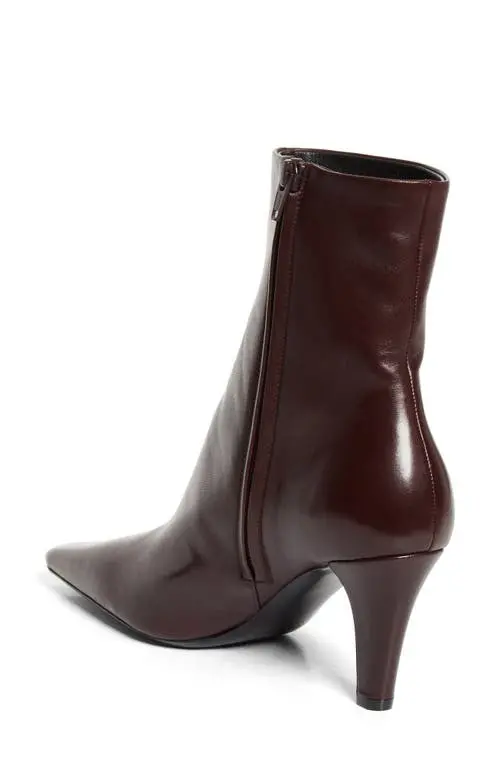 Saint Laurent Jill Bootie - Marron Glace