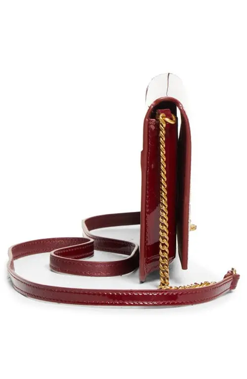 Saint Laurent Cassandre Patent Leather Phone Bag