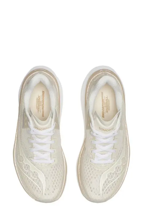Saucony Endorphin Azura Running Shoe - Eggshell/ivory