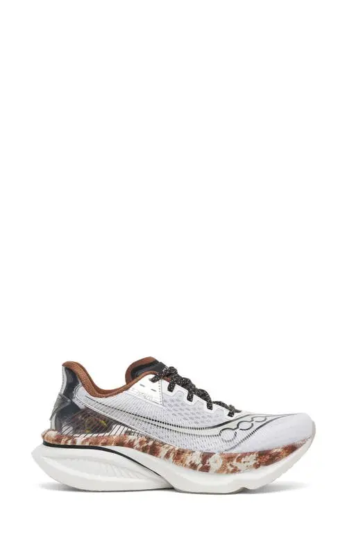 Saucony Endorphin Azura Running Shoe - White/chrome