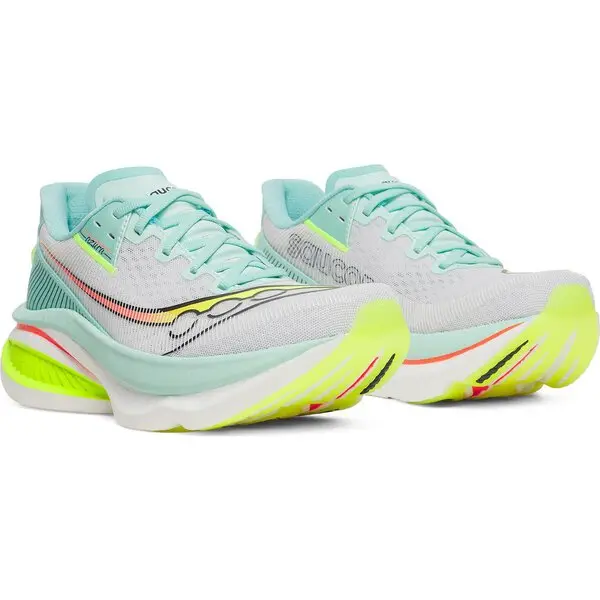 Saucony Endorphin Azura Running Shoe - White/splash