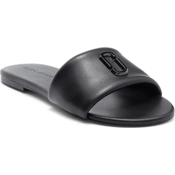 Marc Jacobs The Snapshot Slide Sandal - Black