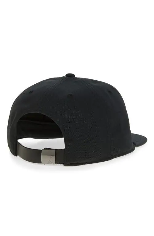 JORDAN Flight Club Snapback Baseball Cap - Black/black