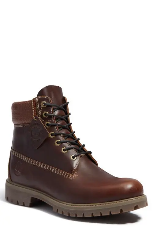 Timberland Premium 6-inch Waterproof Boot - Brown/black
