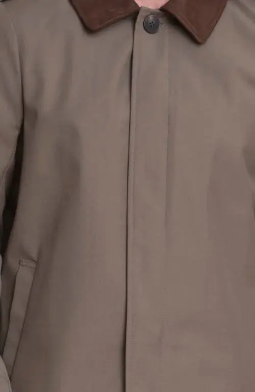 Bagatelle Combo Collar Mac Coat With Detachable Hood