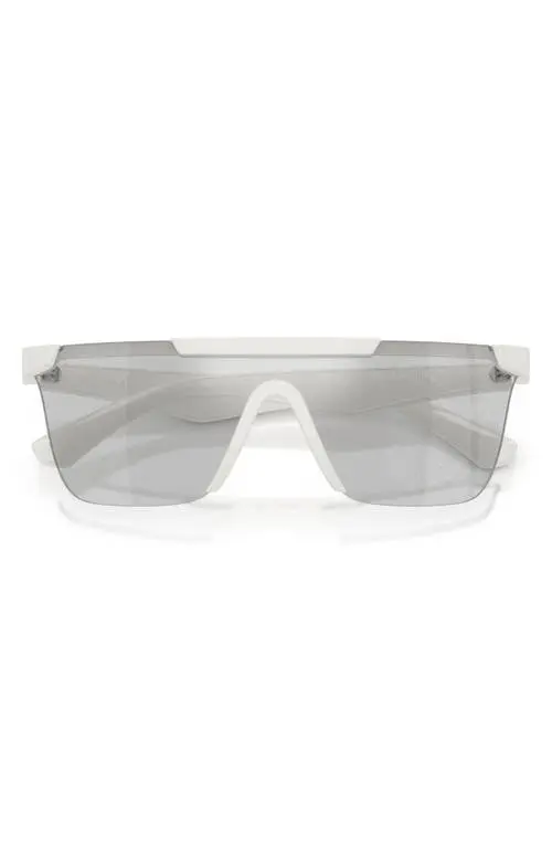 Burberry 141mm Rectangular Shield Sunglasses