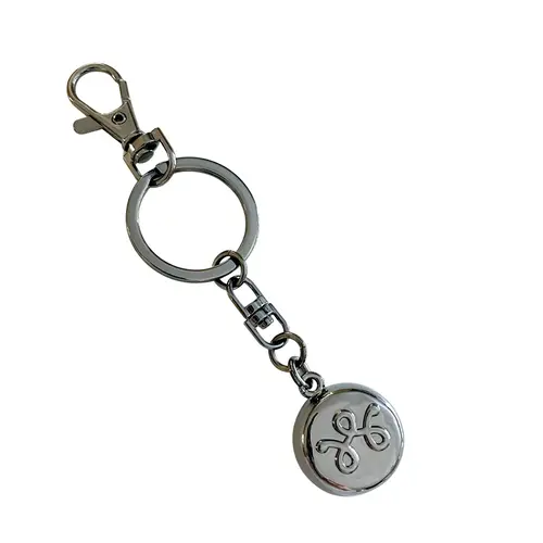 INVISAWEAR Smart Jewelry Personal Safety Keychain With Adt And 911 Features - Black