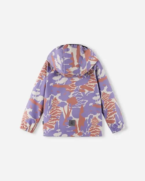 REIMA Vantti Print Softshell Jacket - Blooming Lilac