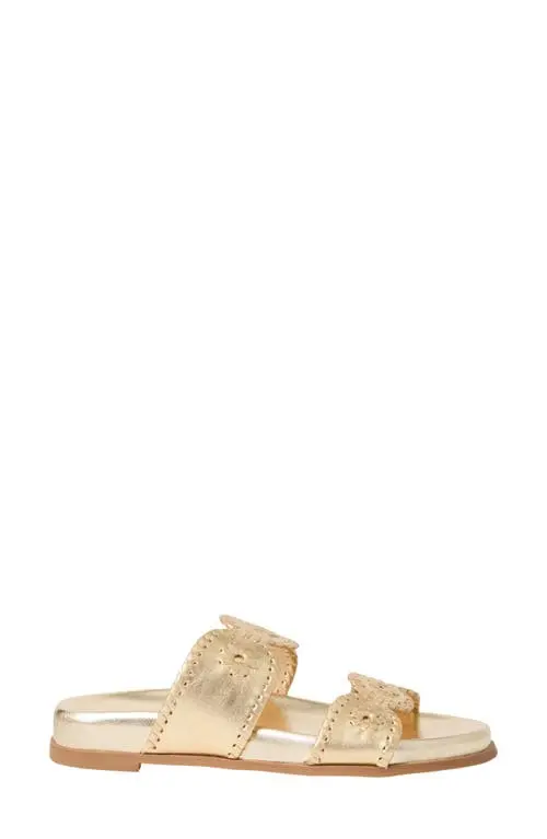 Jack Rogers Lauren Sport Sandals - Platinum