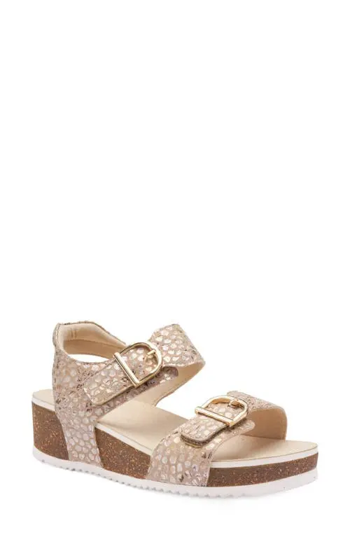 ARA Nova Platform Wedge Sandal - Camel