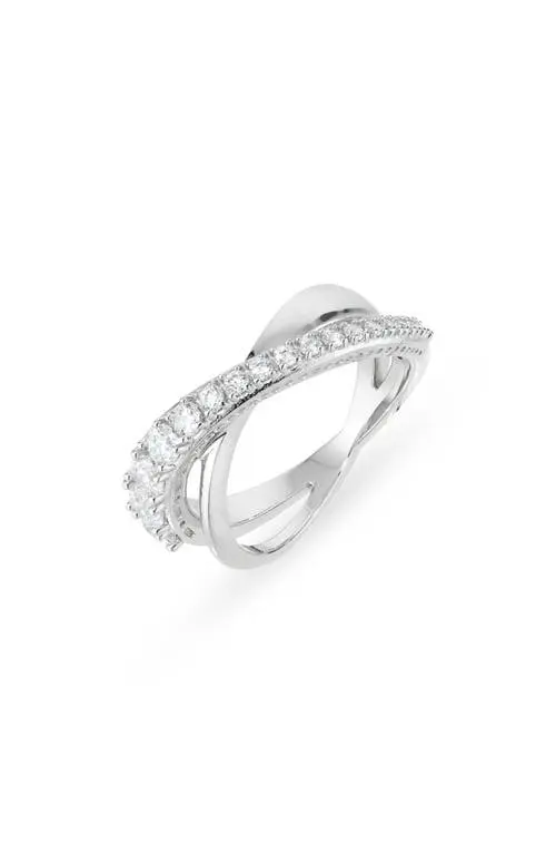 SWAROVSKI Hyperbola Fashion Ring - White Gold