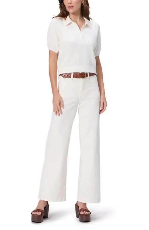 Paige Polo Sweater - Ivory