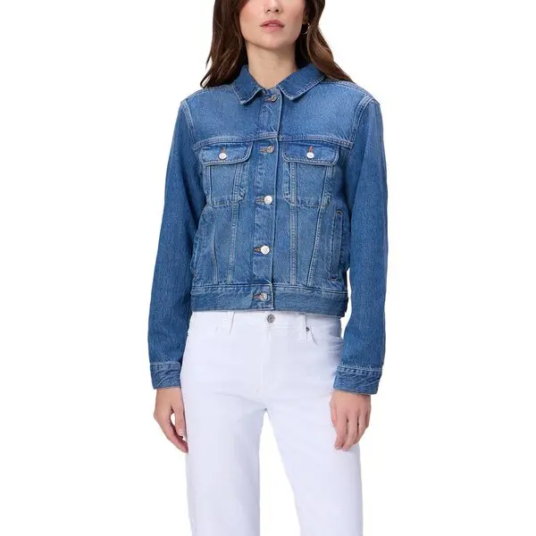 Paige Mari Denim Trucker Jacket