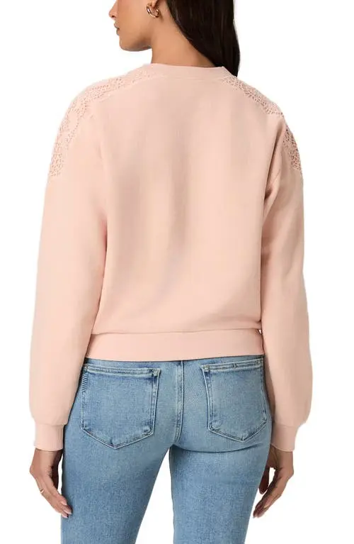Paige Dagmar Embellished Sweatshirt - Light Pink