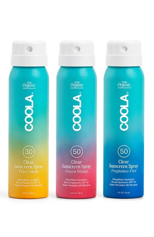 COOLA® Bestsellers Trio Spray Set - No Color