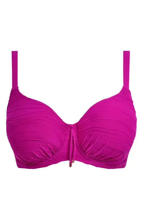 Fantasie Beach Waves Underwire Bikini Top - Bright Fuchsia