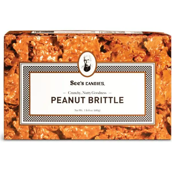 SEE'S CANDIES Peanut Brittle Box - No Color