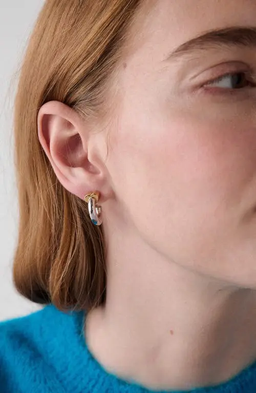 Kate Spade New York Heart Huggie Hoop Earrings