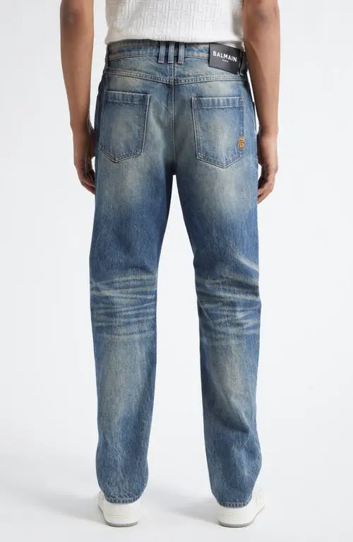 Balmain Slim Straight-leg Jeans