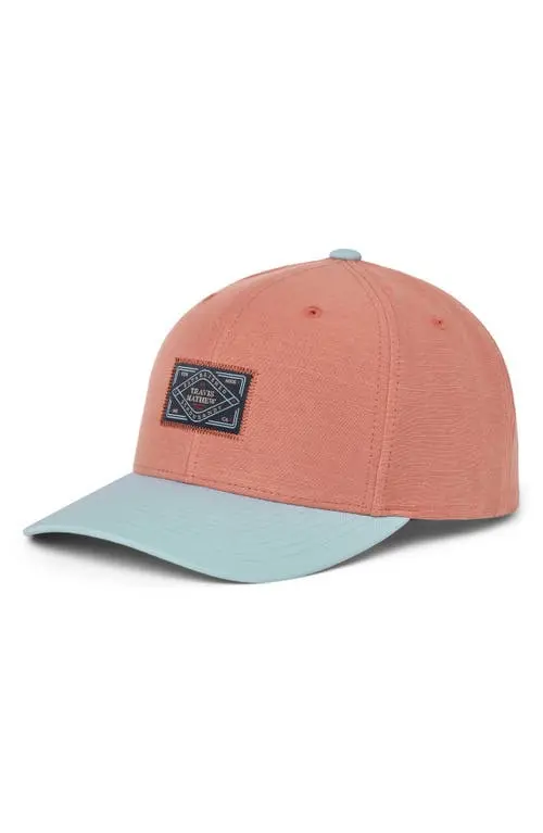 Travis Mathew Do & Don'ts Snapback Baseball Cap - Brick Dust