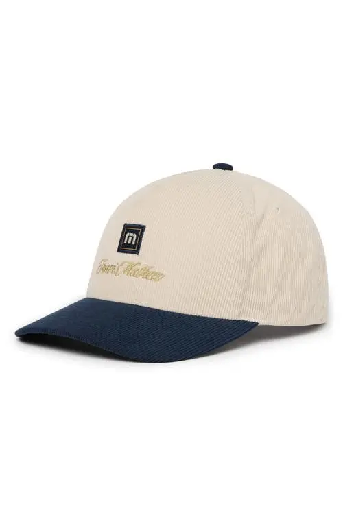 Travis Mathew Hidden Royalty Snapback Baseball Cap - Italian Sand