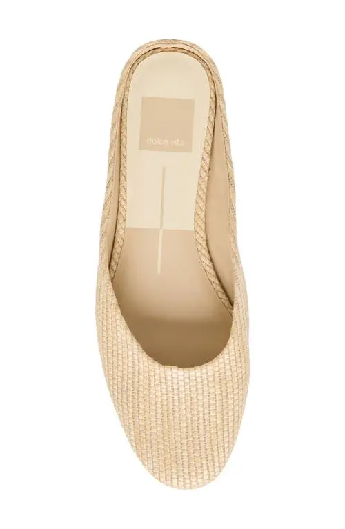 Dolce Vita Eila Mule - Light Natural Raffia