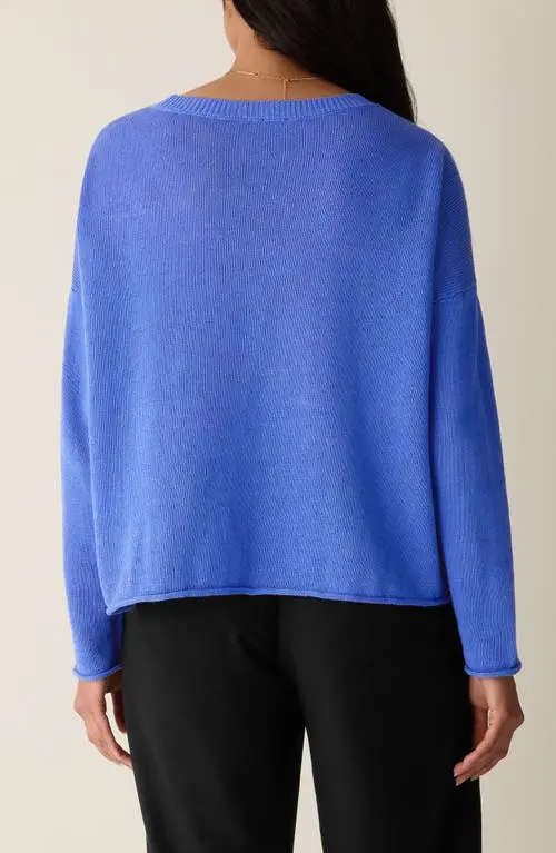 Eileen Fisher Organic Linen & Cotton Sweater