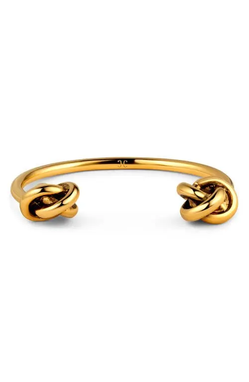 CHRISTINA CARUSO Love Knot Cuff Bracelet