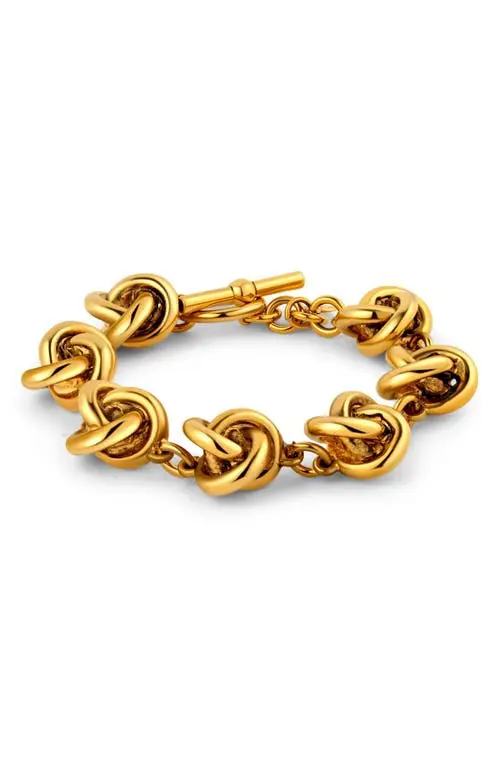 CHRISTINA CARUSO Love Knot Bracelet - 14k Gold