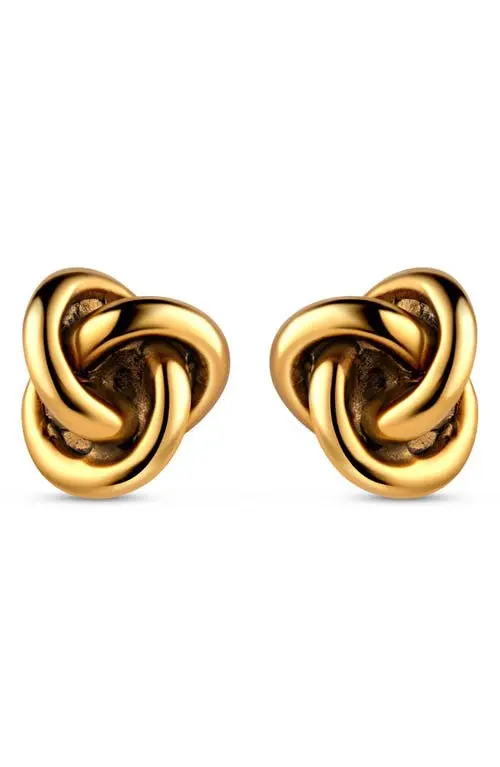 CHRISTINA CARUSO Love Knot Stud Earrings