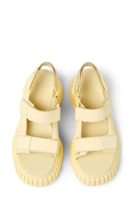 Camper Pix Bcn Platform Sandal - Lt/pastel Yellow