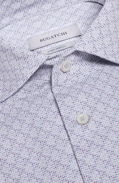 Bugatchi Devon Ooohcotton® Geo Print Button-up Shirt
