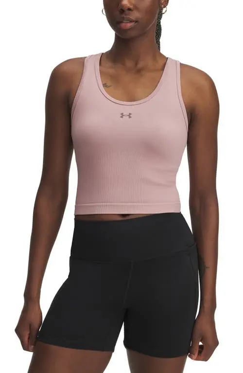Under Armour Vanish Seamless Tank - Pink/taupe/taupe