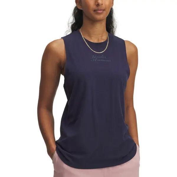 Under Armour Graphic Tank - Midnight Navy/navy