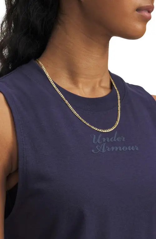Under Armour Graphic Tank - Midnight Navy/navy