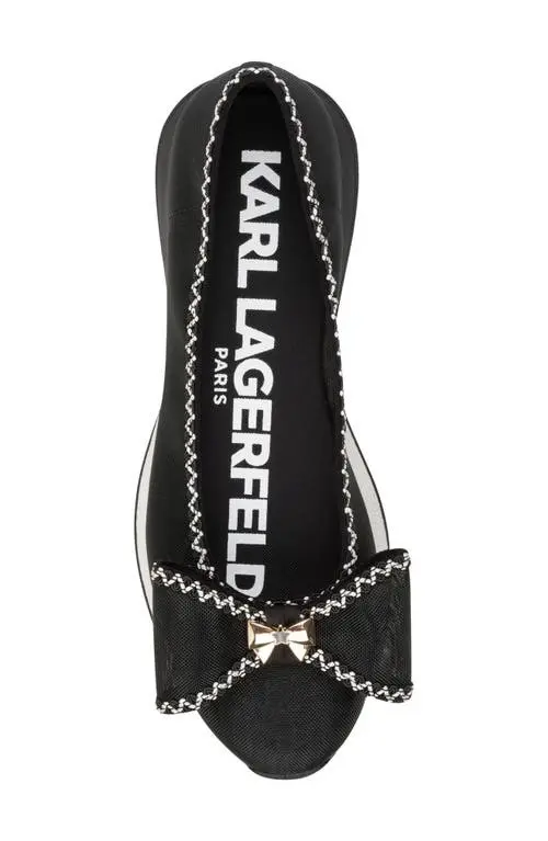 Karl Lagerfeld Paris Macklin Ballet Flat