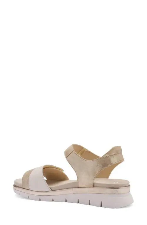 ARA Cheyenne Sandal - Beige/gold