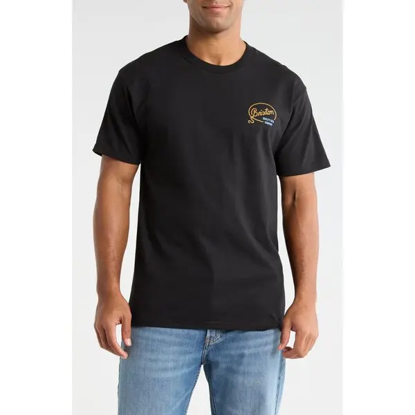 Brixton Gallatin Cotton Graphic T-shirt