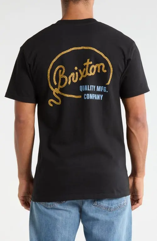 Brixton Gallatin Cotton Graphic T-shirt