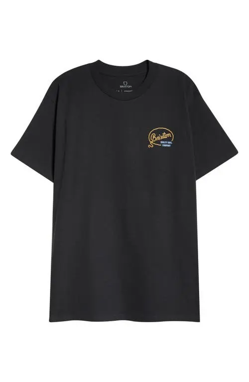 Brixton Gallatin Cotton Graphic T-shirt