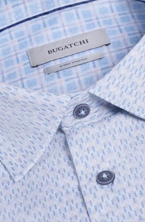 Bugatchi Jimmy Ooohcotton® Dash Print Button-up Shirt