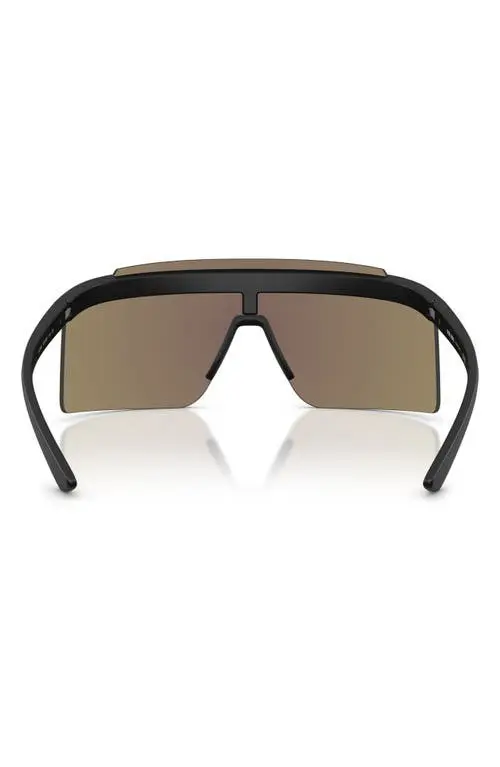 Prada 140mm Polarized Shield Sunglasses