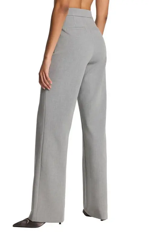 Spanx Well Suited 360 Wide Leg Pant - Heather Grey