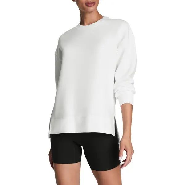 Spanx Airessentials Crewneck Sweatshirt - Powder