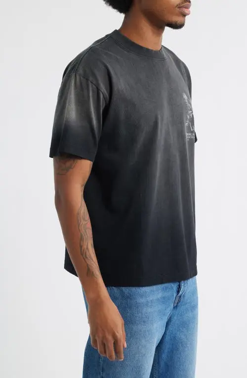 ID SUPPLY CO Graphic Rose Garden T-shirt