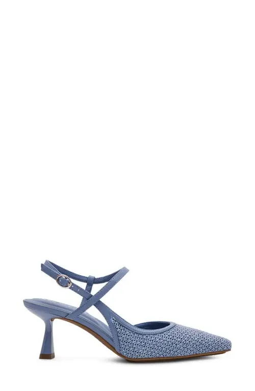 Anne Klein Ankle Strap Pointed Toe Pumps