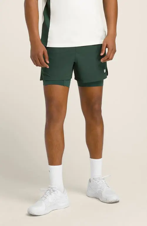Wilson Set Point Lined Shorts - Sycamore