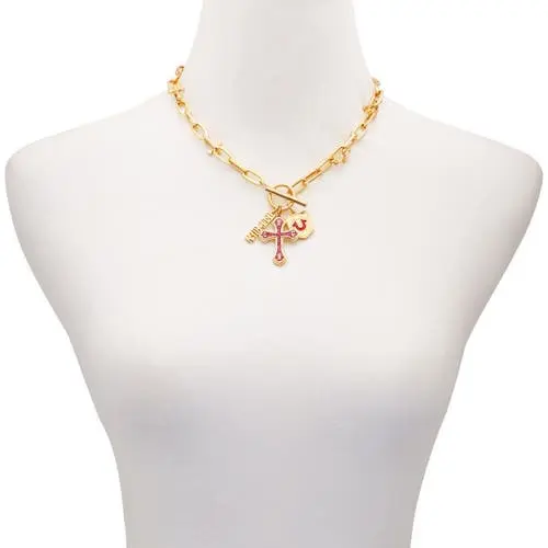 True Religion Rebel Charm Necklace