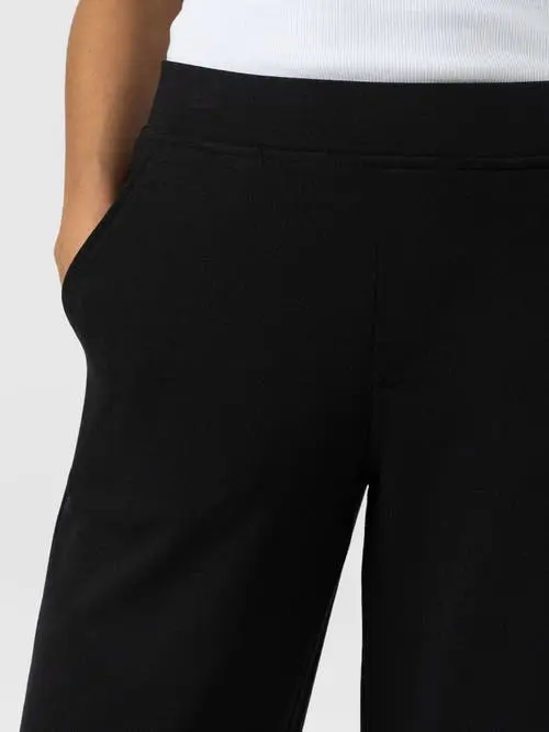 SAINT + SOFIA Victory Straight Leg Pant - Black